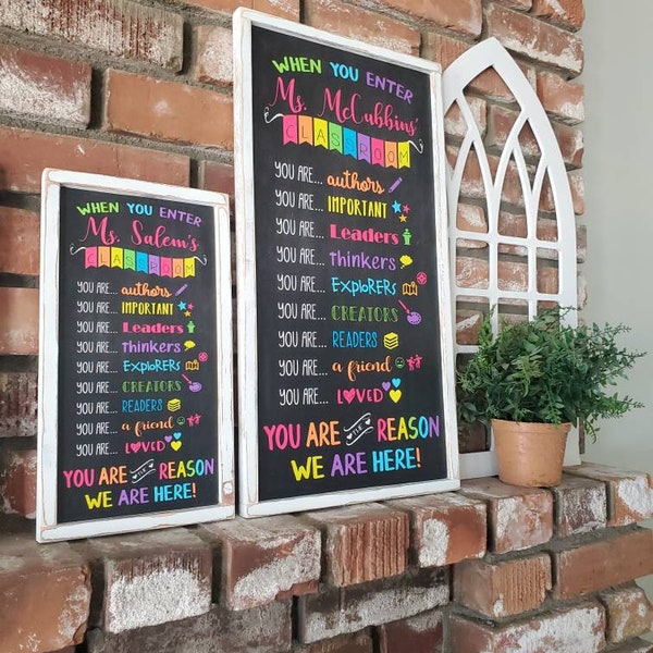 Classroom Rules Sign - Etsy