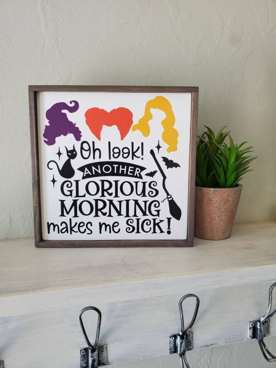 Hocus Pocus Glorious Morning Sign - Etsy