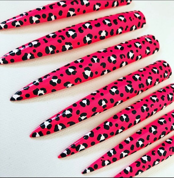 Extreme Length False Nails Drag Nails Super Long Press on | Etsy UK