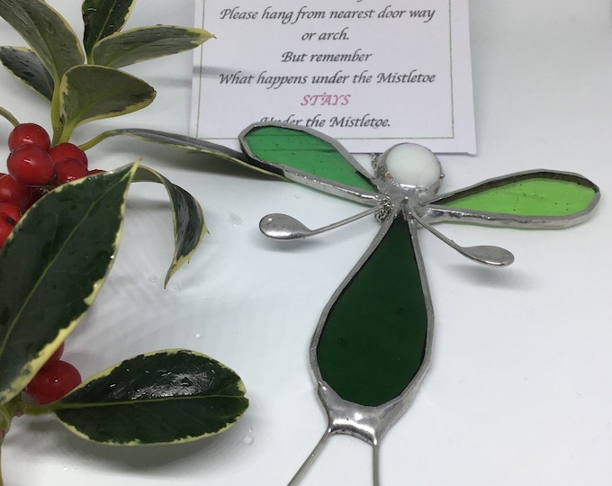 Christmas Mistletoe Sun Catcher Imps - Etsy
