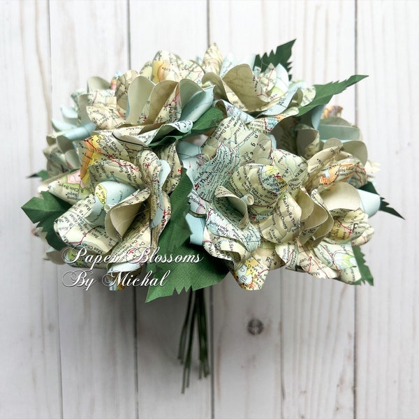 Vintage Atlas Pages - Etsy