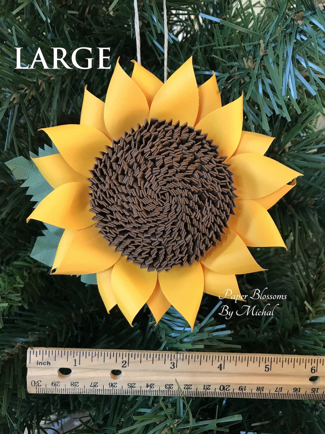 Sunflower Ornament Sunflower Christmas Sunflower Gift | Etsy