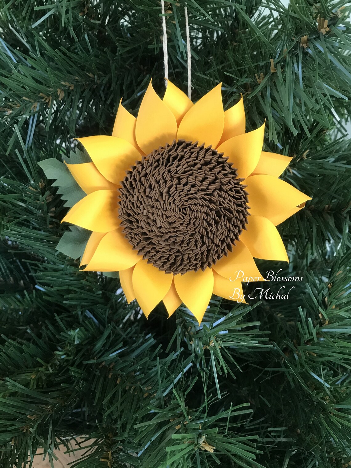 Sunflower Ornament Sunflower Christmas Sunflower Gift | Etsy