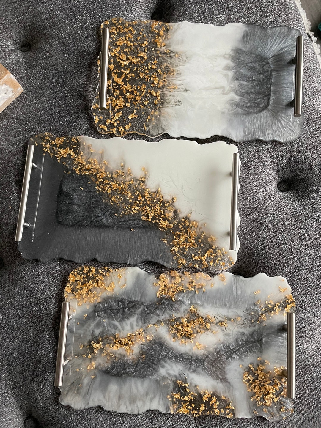 Resin Serving Tray - Etsy