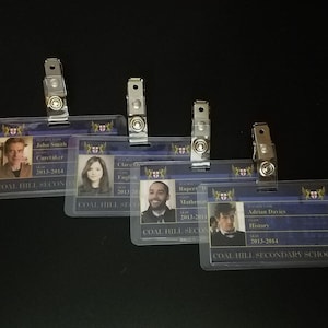 Doctor Who ID Cards for Various Different Characters Inspired by the ...