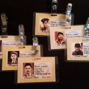 Captain America / Agent Carter SSR ID Badges - Etsy