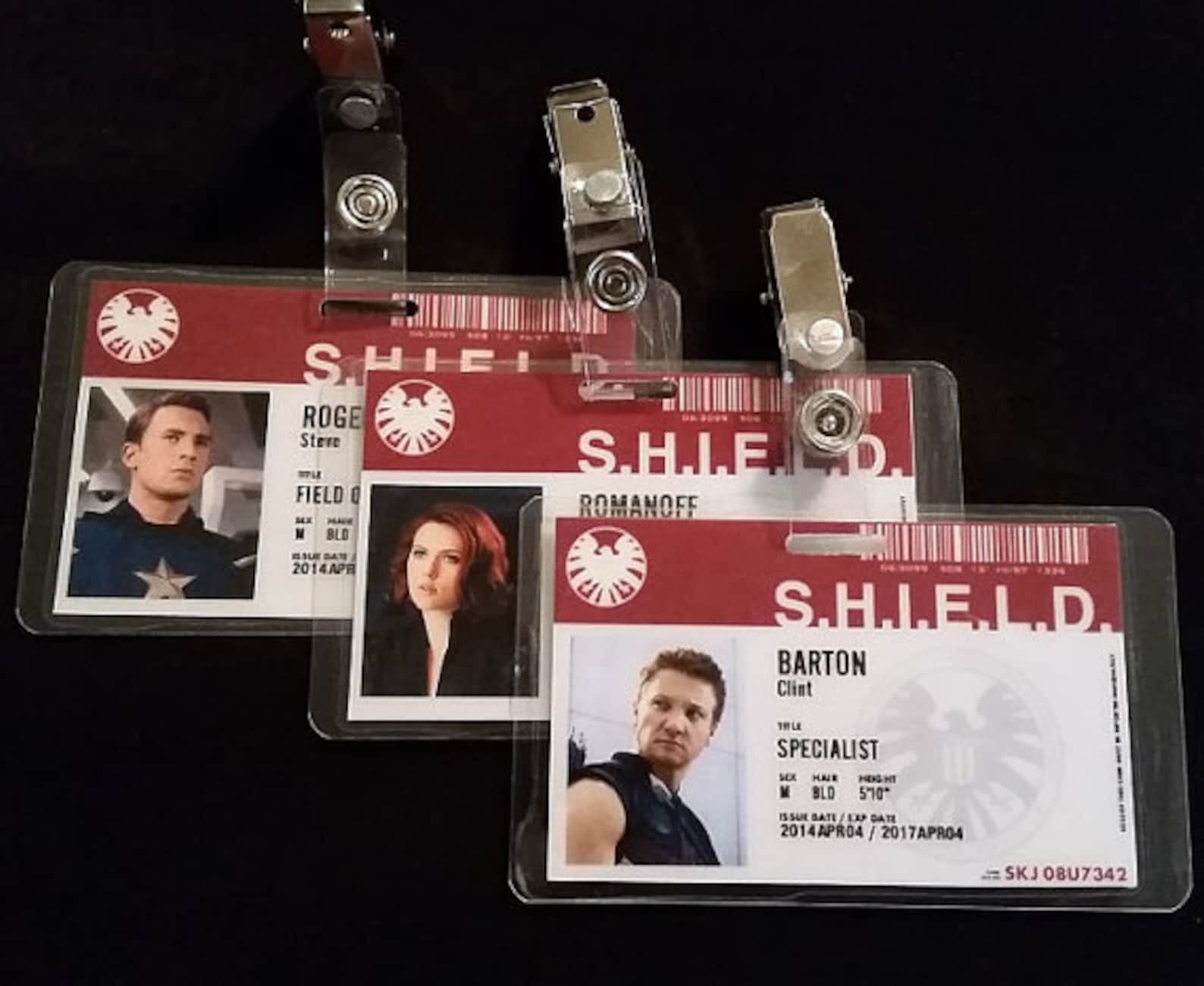 Avengers ID Badges - Etsy UK