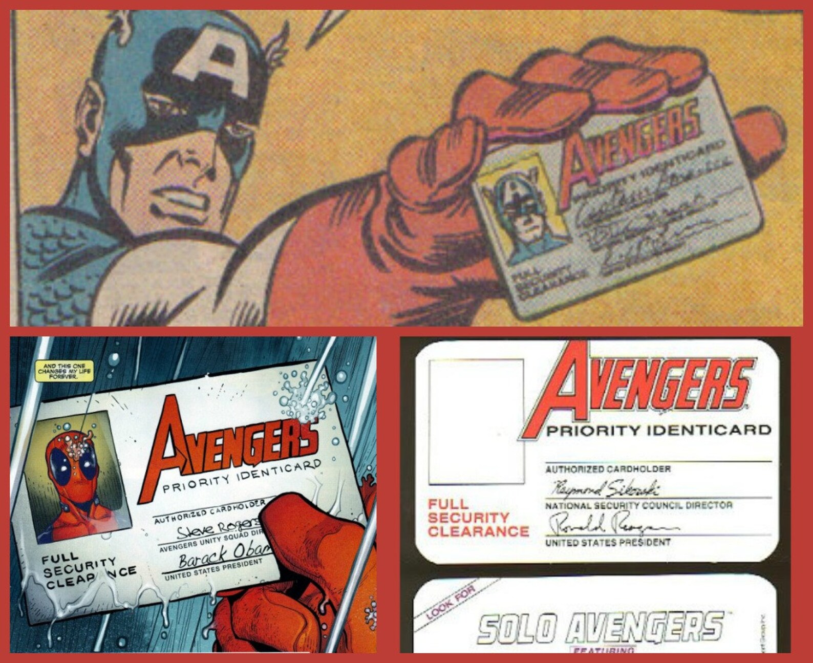 Original Avengers Membership ID Badges - Etsy