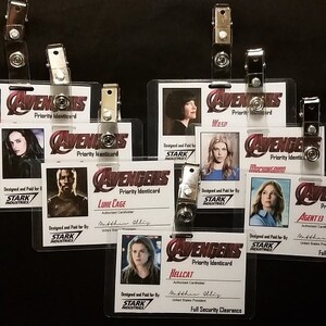 Other Avengers Membership ID Badges - Etsy