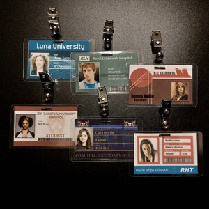 Doctor Who ID Cards for Various Different Characters Inspired by the ...