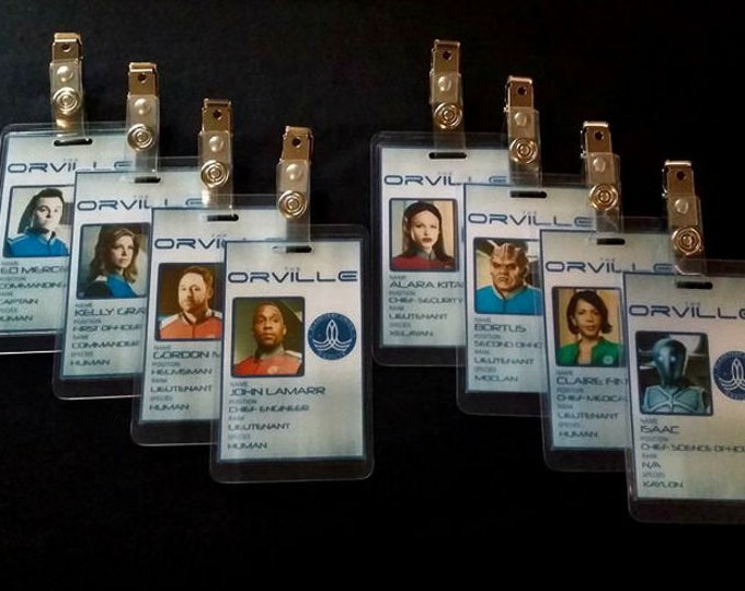 The Orville Crew Member ID Badges Inspired by the Show - Etsy