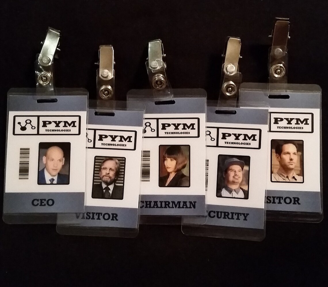 Pym Tech ID Badges From Marvel's Ant Man - Etsy