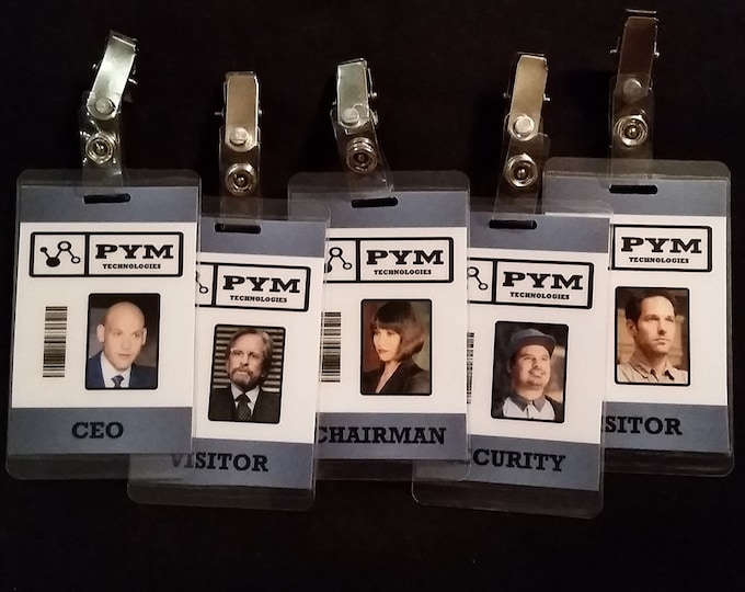 Pym Tech ID Badges From Marvel's Ant Man - Etsy
