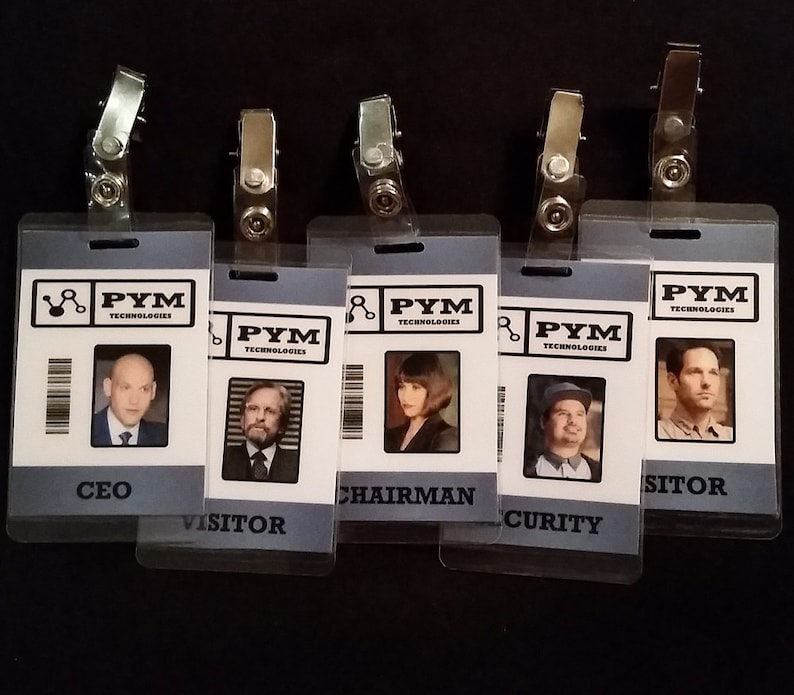 Pym Tech ID Badges From Marvel's Ant Man - Etsy
