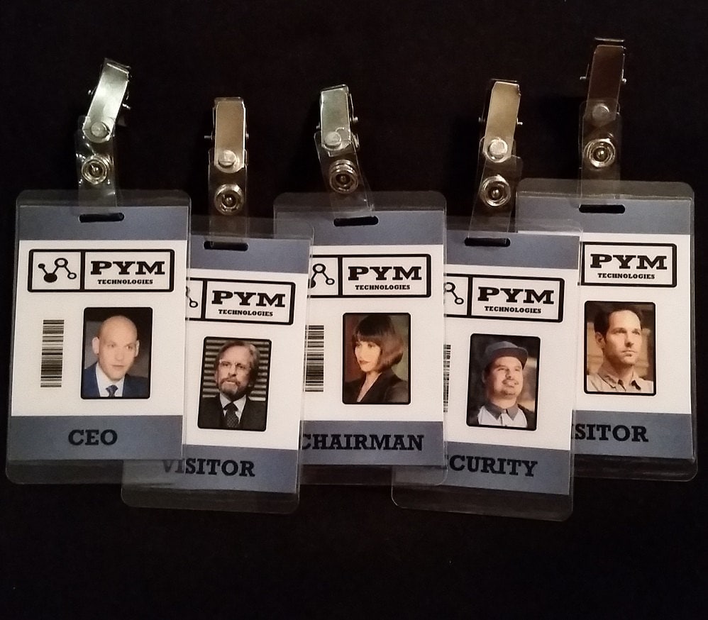 Pym Tech ID Badges from Marvel's Ant Man | Etsy