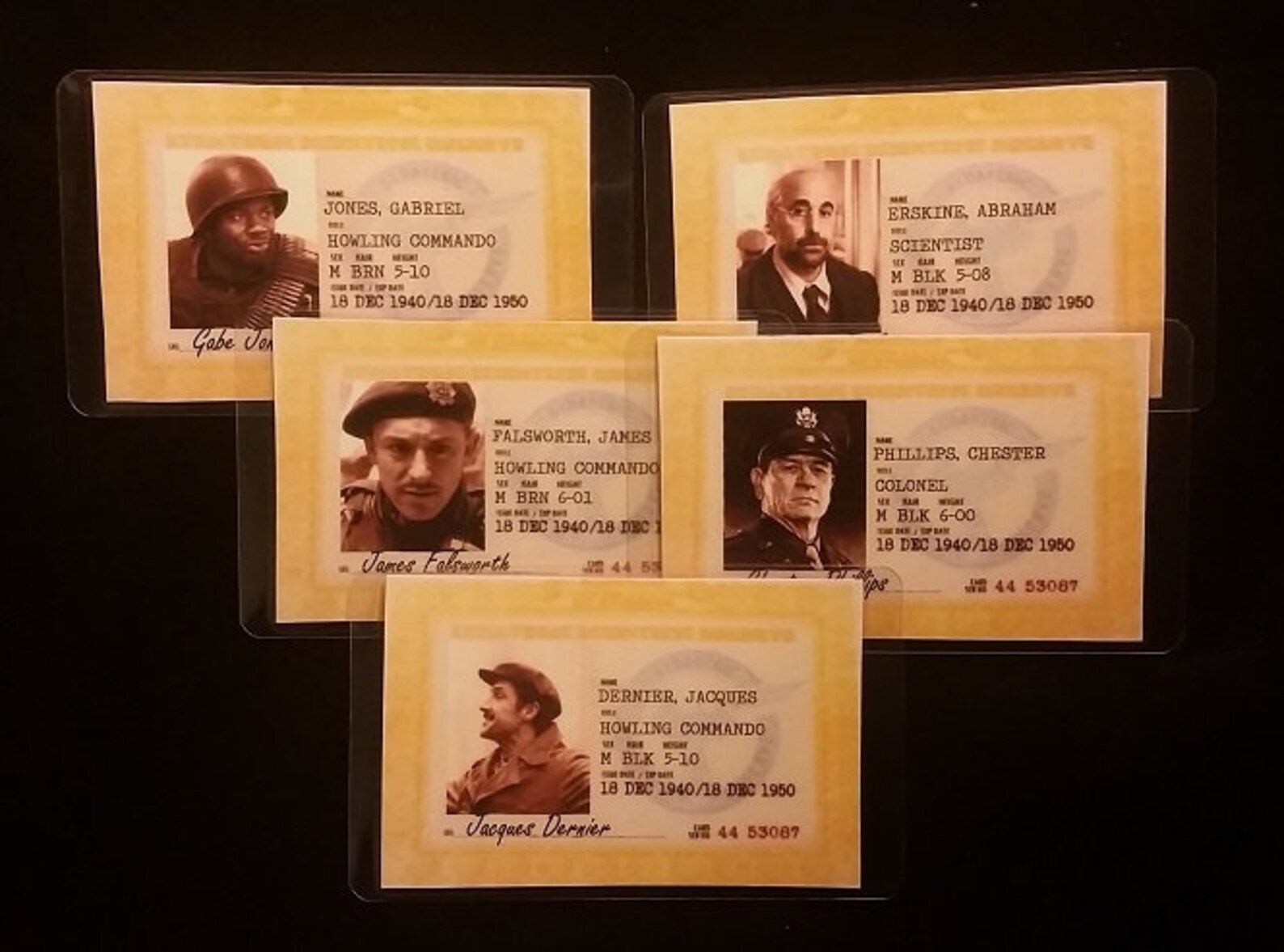 Captain America / Agent Carter SSR ID Badges - Etsy