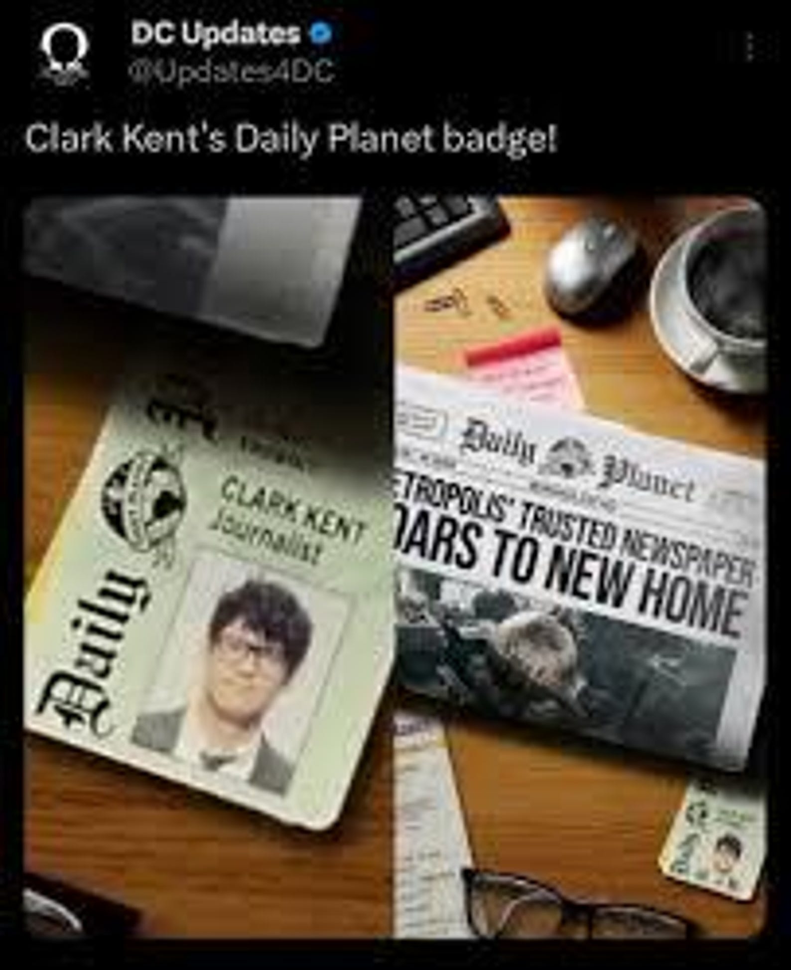 Daily Planet ID Badges From Superman 2025 - Etsy