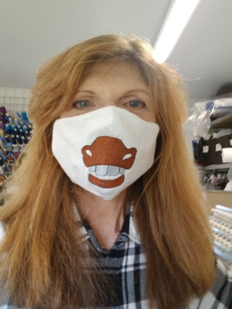 Funny Face Mask Embroidery Design File. Horse Teeth Pattern - Etsy