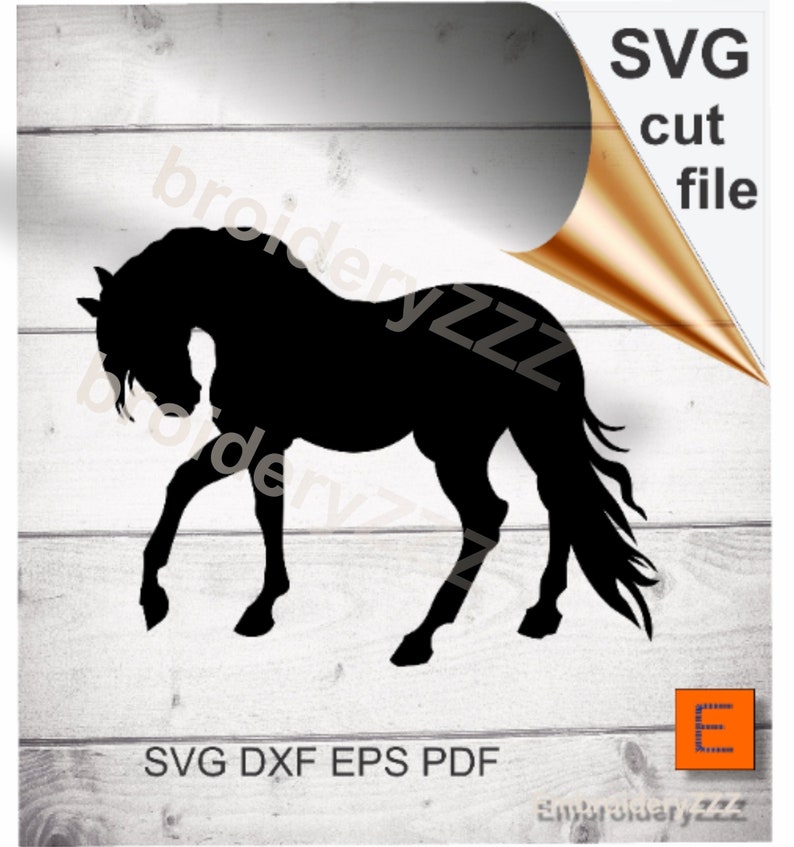 Horse Svg Clip Art for Vinyl Cutting Machines Print and - Etsy