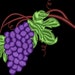 Grapevine Embroidery Design File. Grapes Hanging From a Vine Pattern to ...