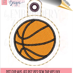 Sports Ball Embroidery Design Set in the Hoop Eyelet Charm Pattern File ...