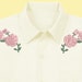Roses Machine Embroidery Design for Western Shirt. Back and Shoulder ...