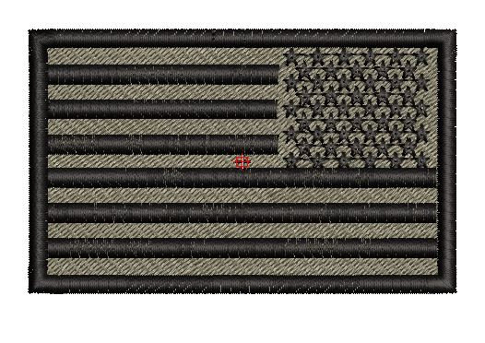 Easy to Sew USA Military Flag Design for Machine Embroidery - Etsy