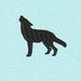 Wolf Embroidery Design File is Small Enough for Caps. Add Your School ...