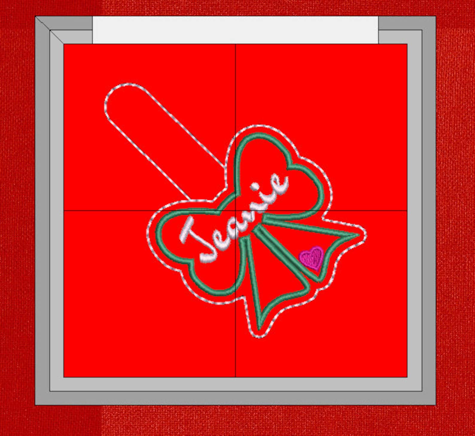 ITH Bow Snap Tab Key Fob Design. Embroidery in the Hoop Key - Etsy