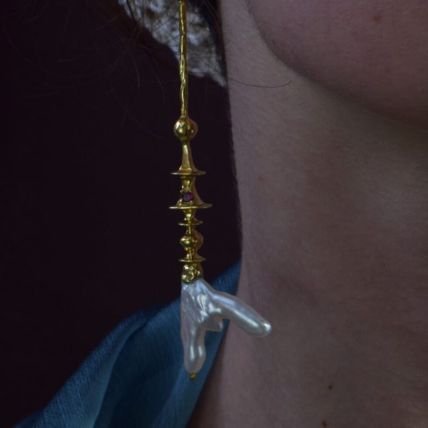 Roman Earrings Crotalia, Roman Earrings, Roman Inspired Earrings, Ancient Jewelry Rome Earrings ...