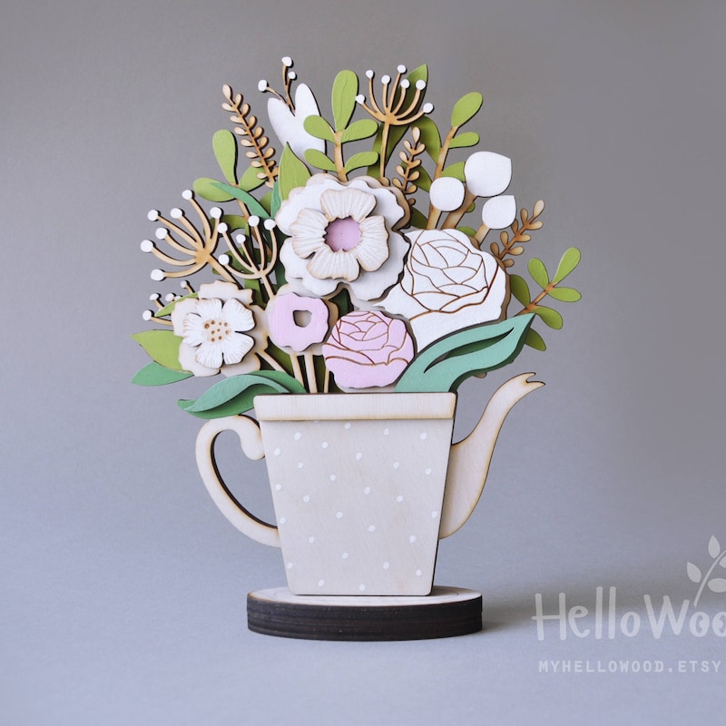 Wood Cut Decoration - Etsy