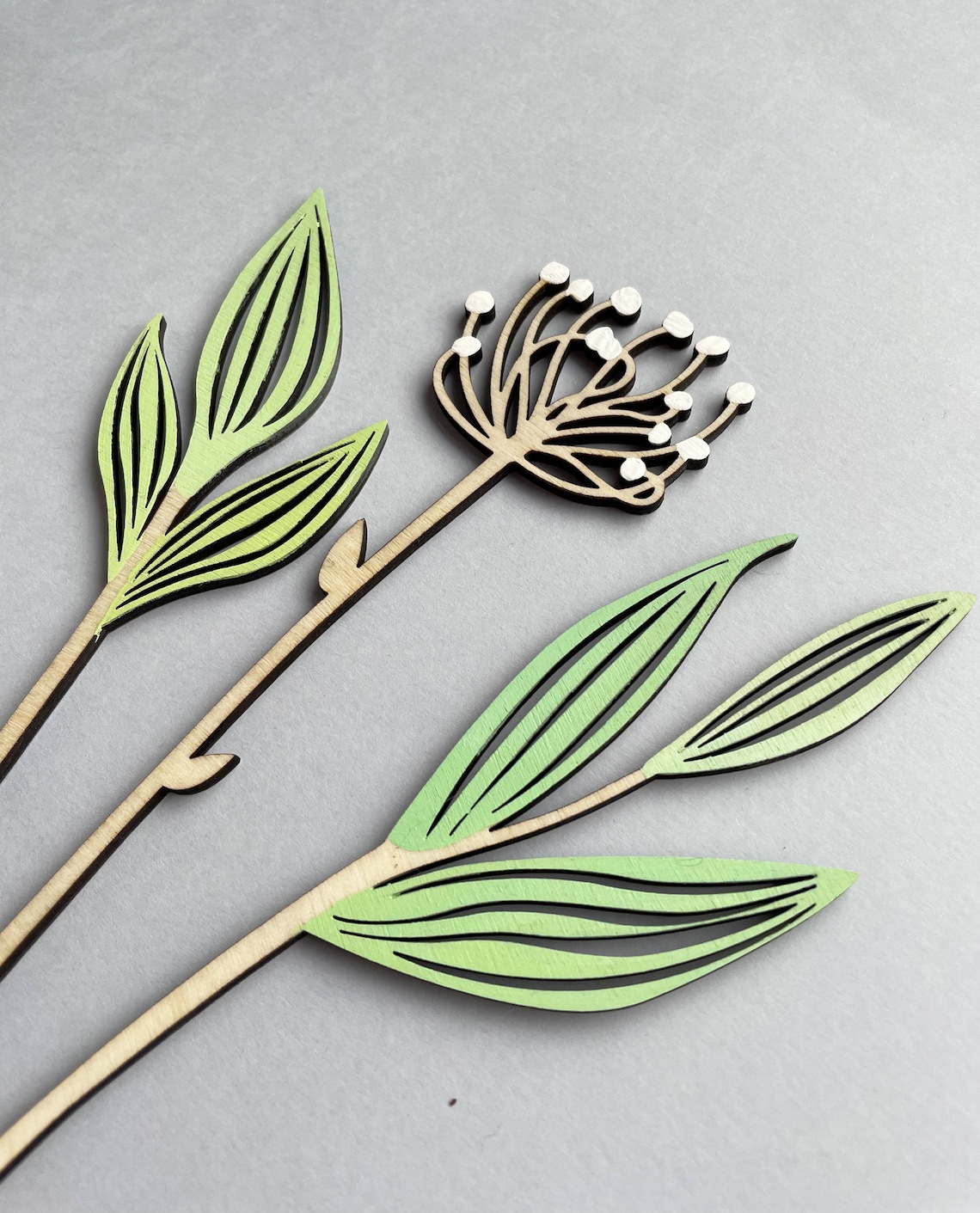 Flowers Svg Laser Cut Files Plant Svg - Etsy