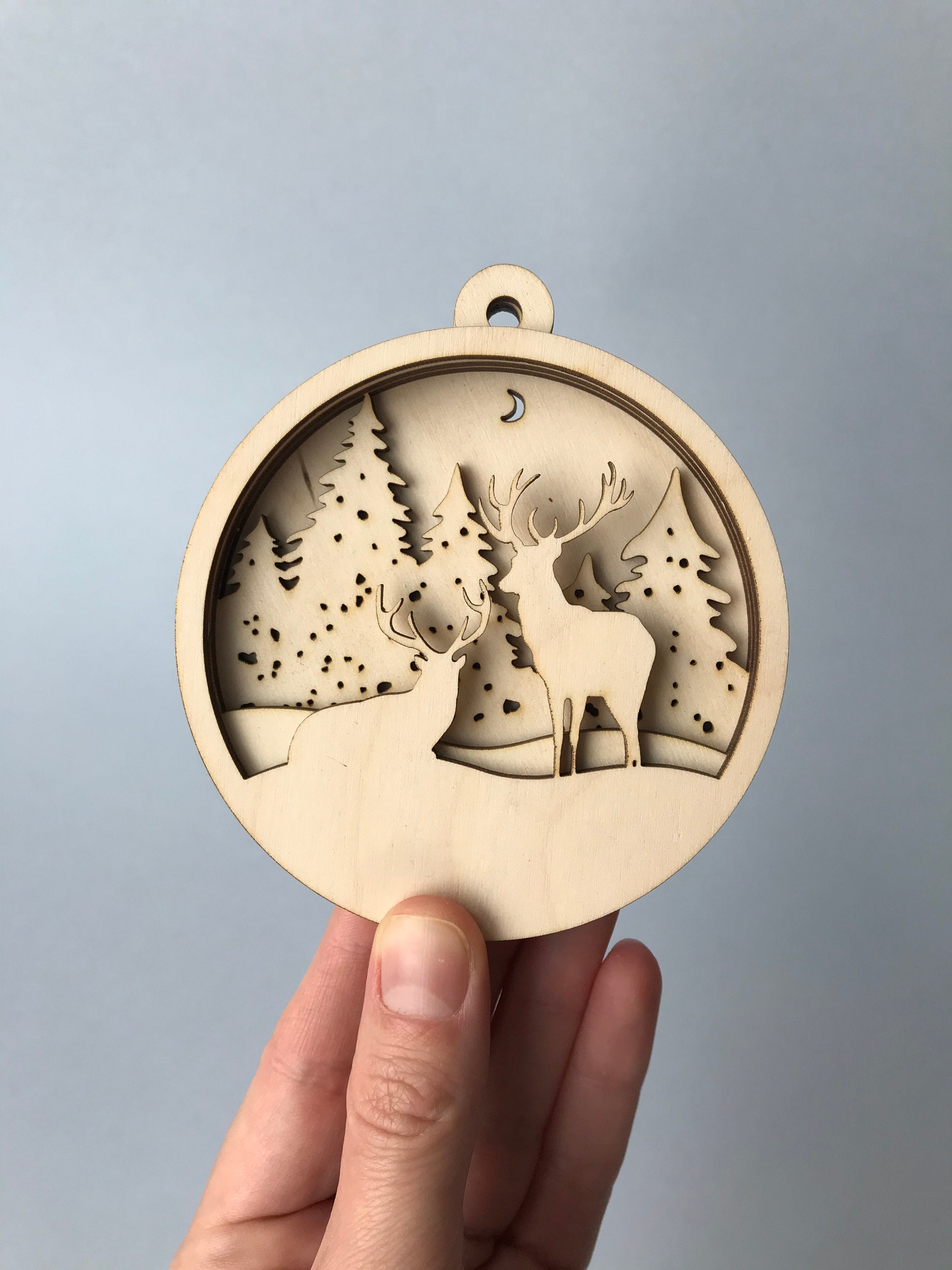 Christmas Ornament Laser Cut Cnc Files Christmas Home - Etsy