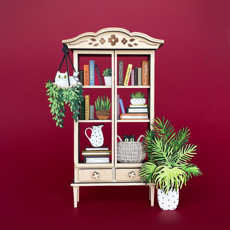 Laser File Bookcase - Etsy