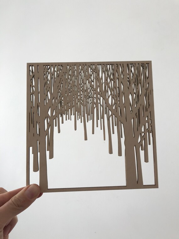 Forest Wood Panel Svg Wood Panel Wall Art Wood Wall Panel - Etsy