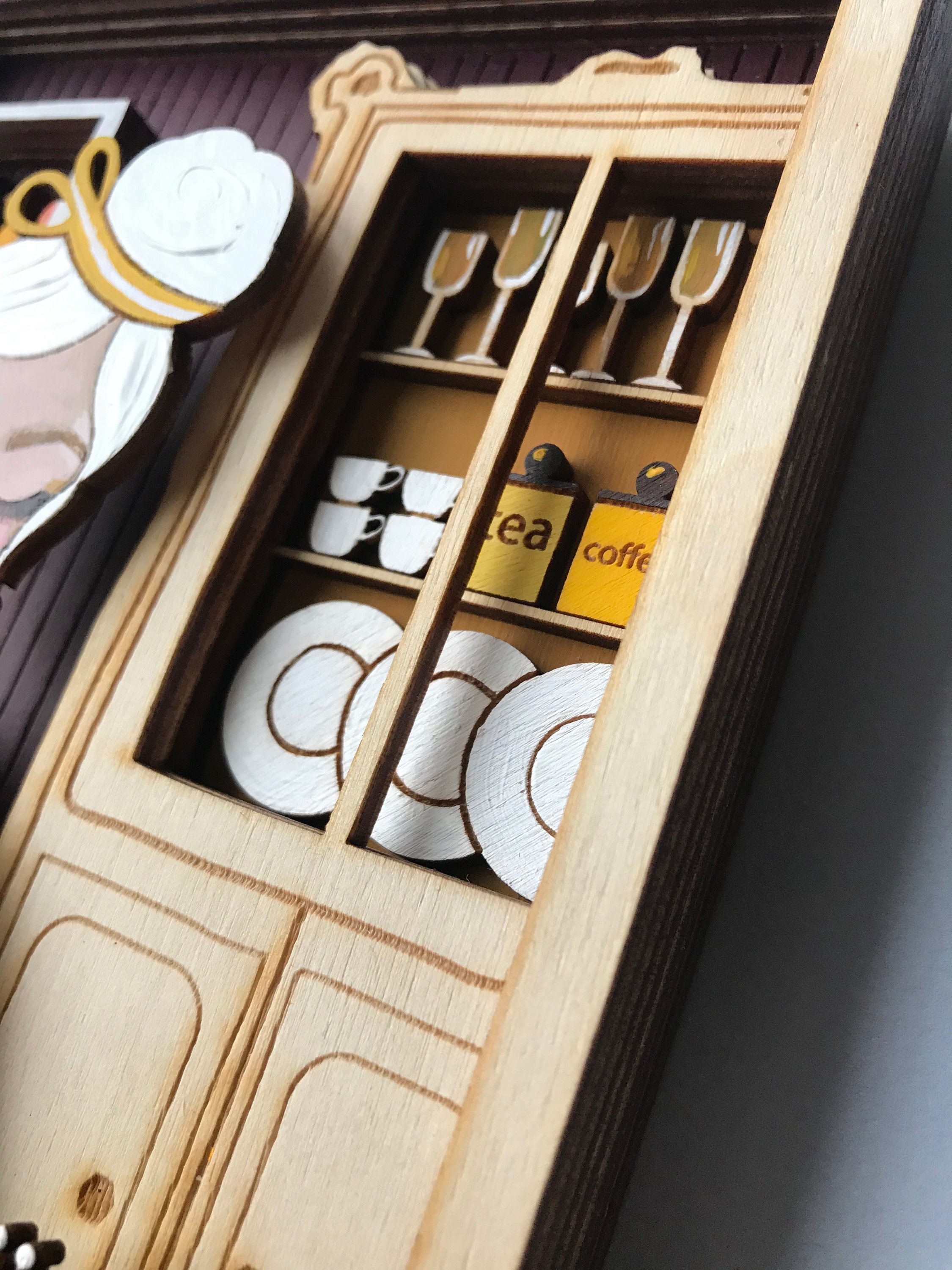 Layered Kitchen Picture for Laser Cutting - Etsy