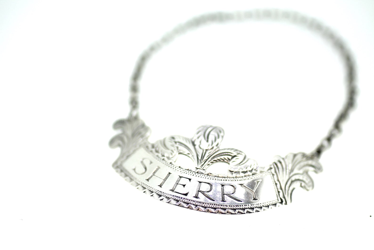 Silver Decanter Labels / Sherry Port Labels / Vintage Decanter - Etsy