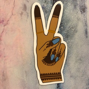 3 Pack Henna Stickers, Mehndi, Desi, Pakistani, Indian, Muslim Stickers ...