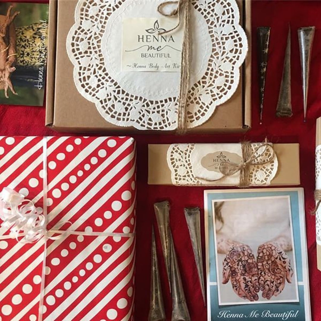 Beginner Henna Kit, Henna, Mehndi Cones, Eid Henna, Body Art, Temporary ...