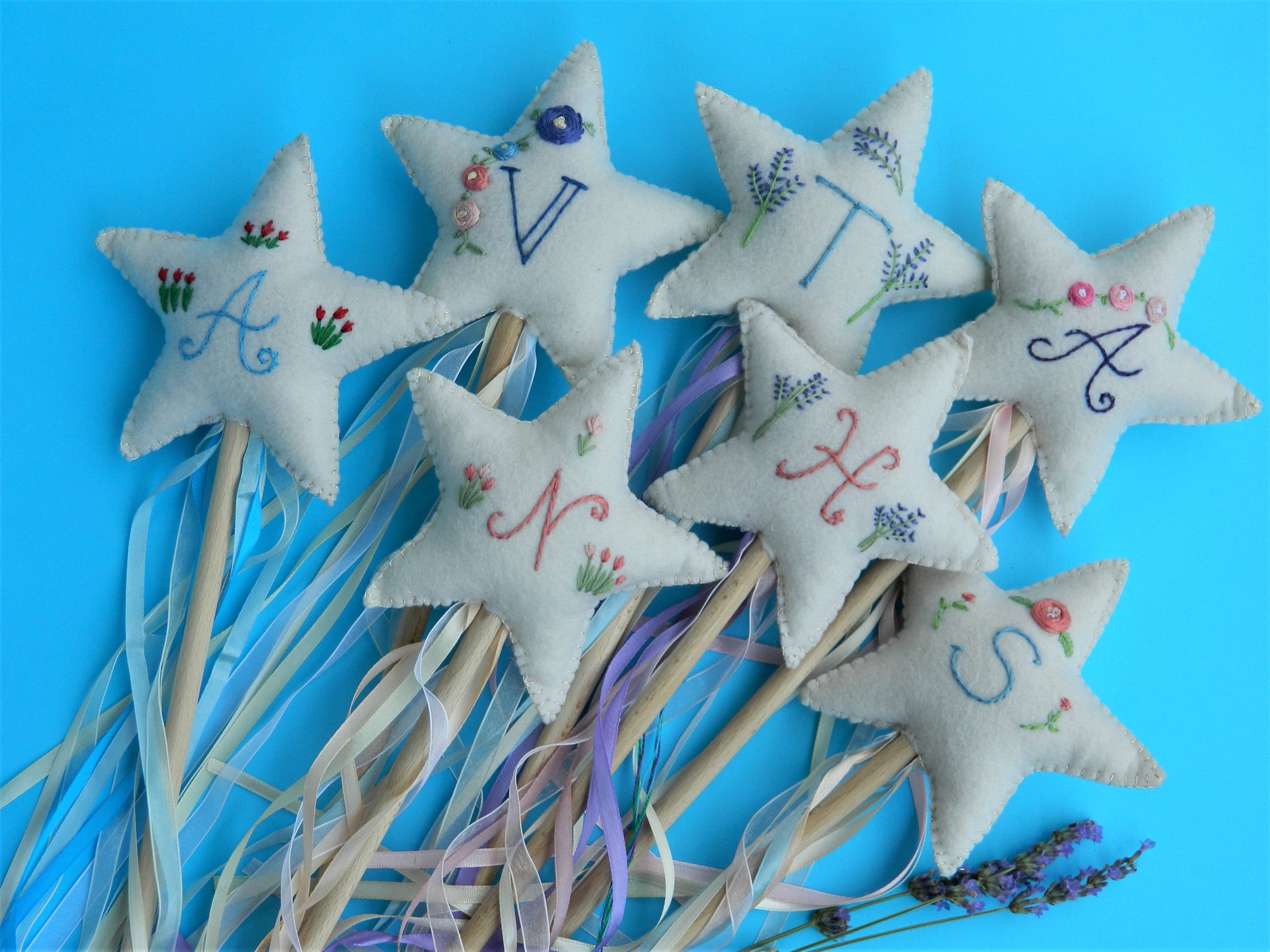 Fairy Wand, Felt Wand, Personalized Wand, Personalized Birthday Gift ...