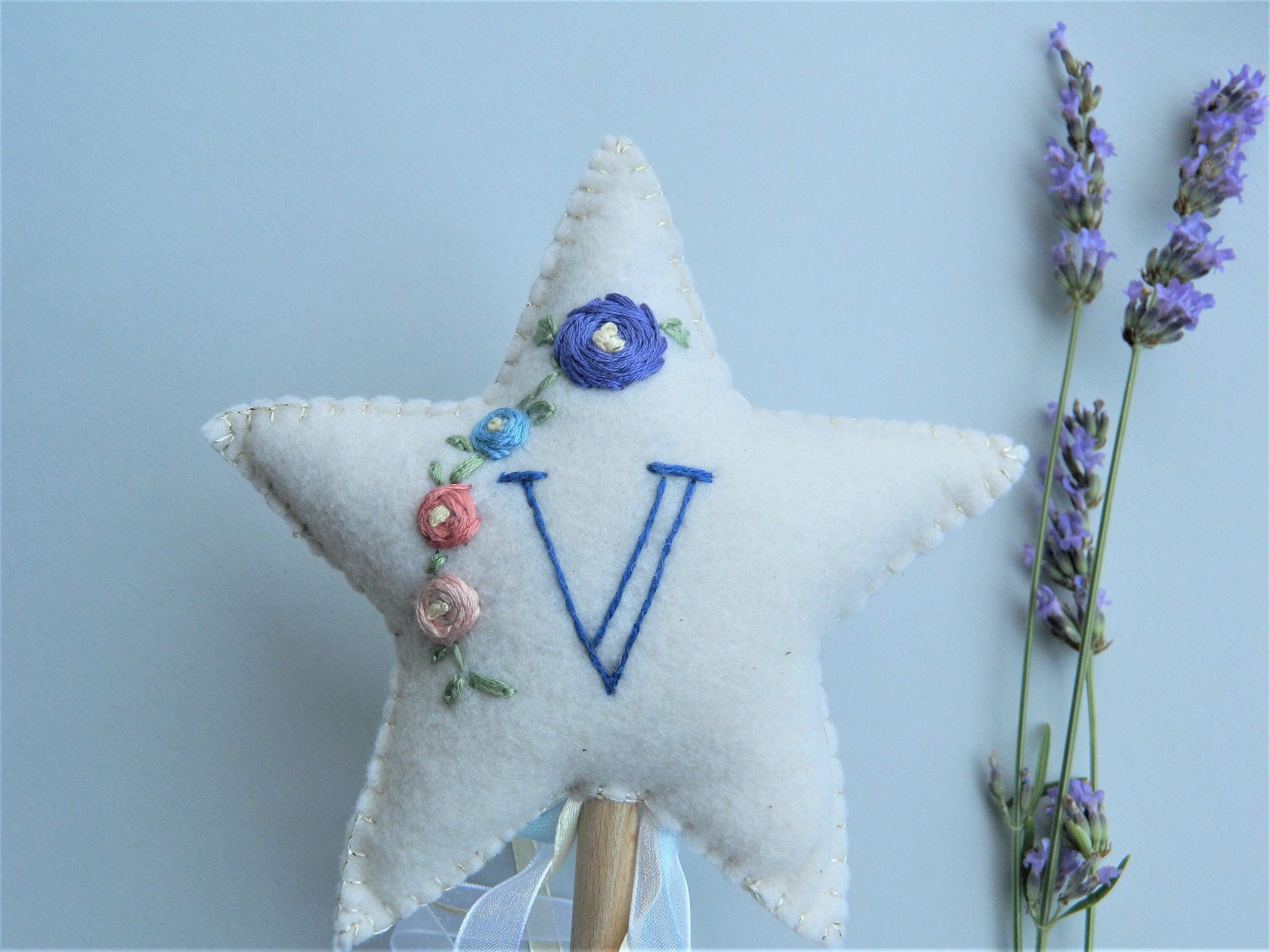 Fairy Wand, Felt Wand, Personalized Wand, Personalized Birthday Gift ...