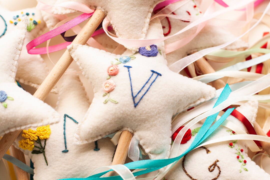 Fairy Wand, Felt Wand, Personalized Wand, Personalized Birthday Gift ...