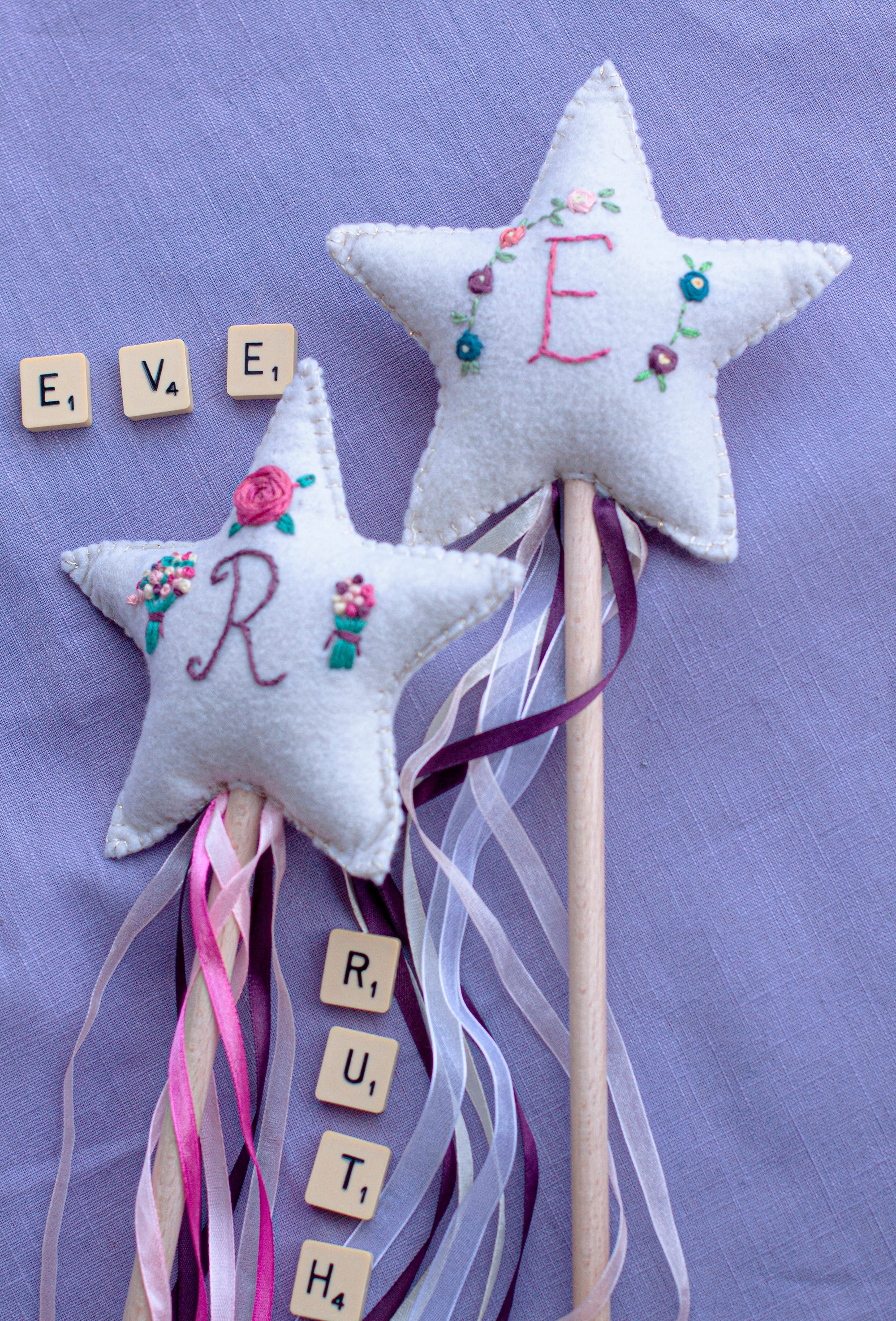 Fairy Wand, Felt Wand, Personalized Wand, Personalized Birthday Gift ...