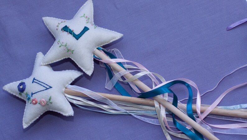 Fairy Wand, Felt Wand, Personalized Wand, Personalized Birthday Gift ...