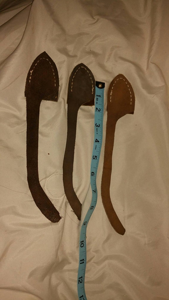 18th century musket Leather frizzen covers. Hammersta… - Gem