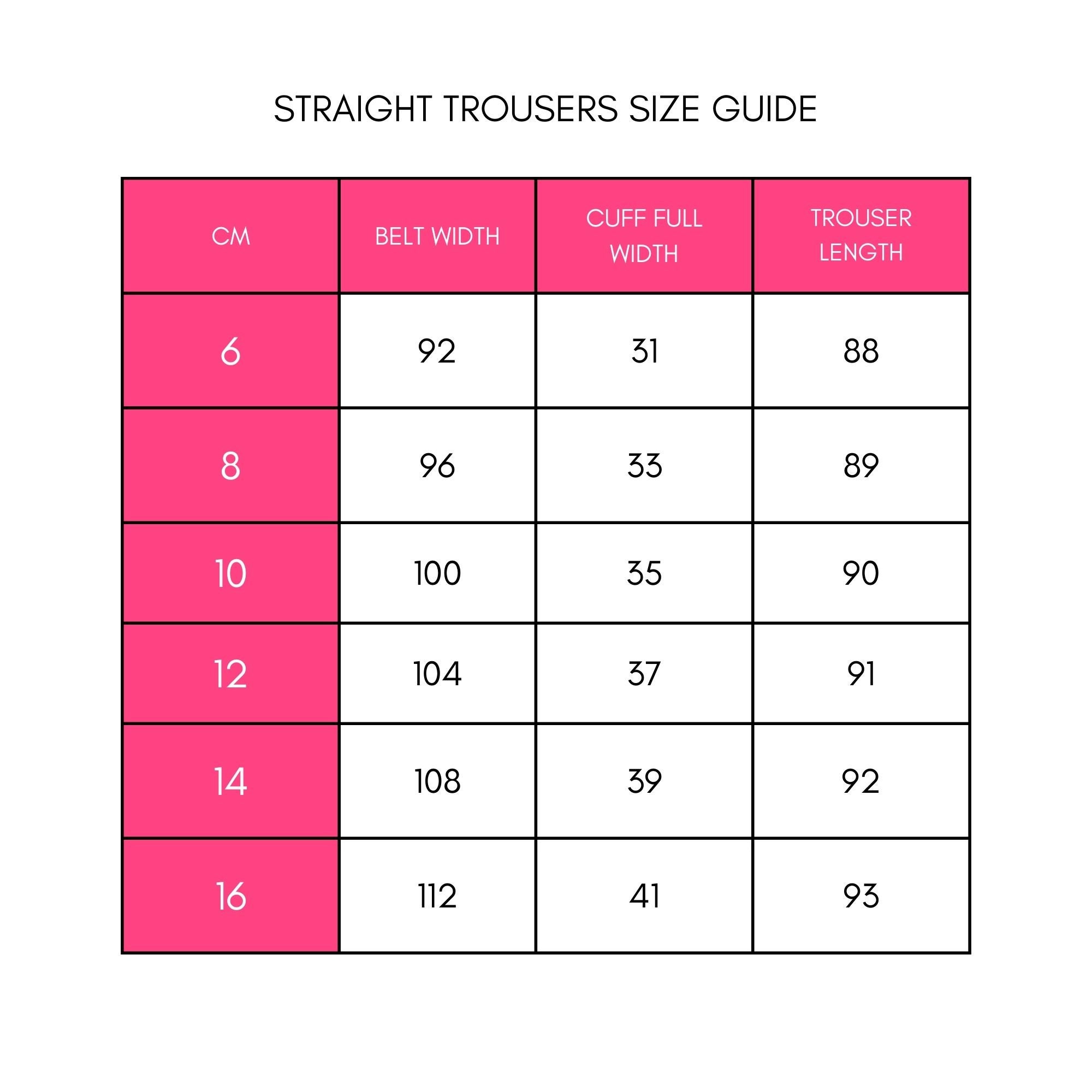 Pakistani Long Kameez & Straight Trousers A4 PDF Sewing Pattern Sizes 6 ...