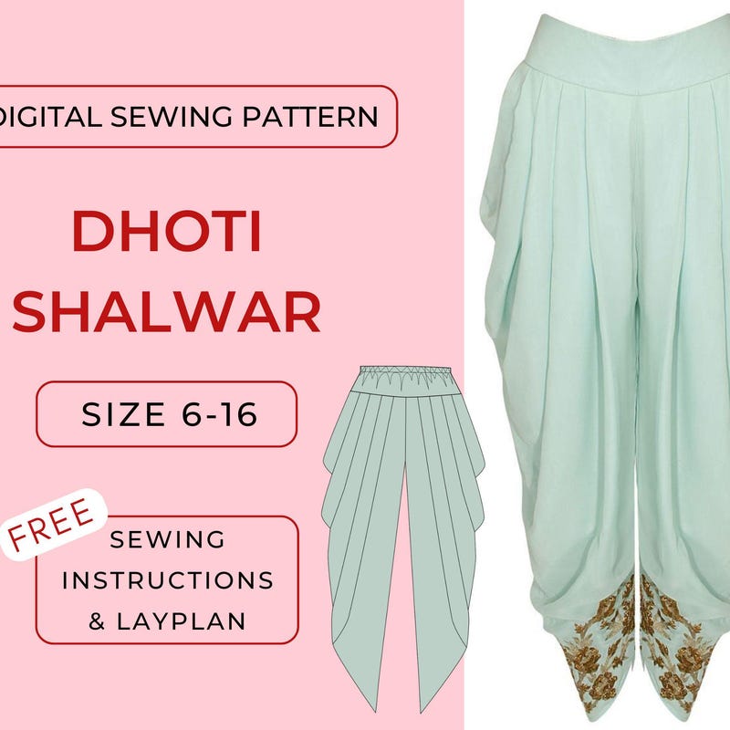 Dhoti Pants Women Dress - Etsy