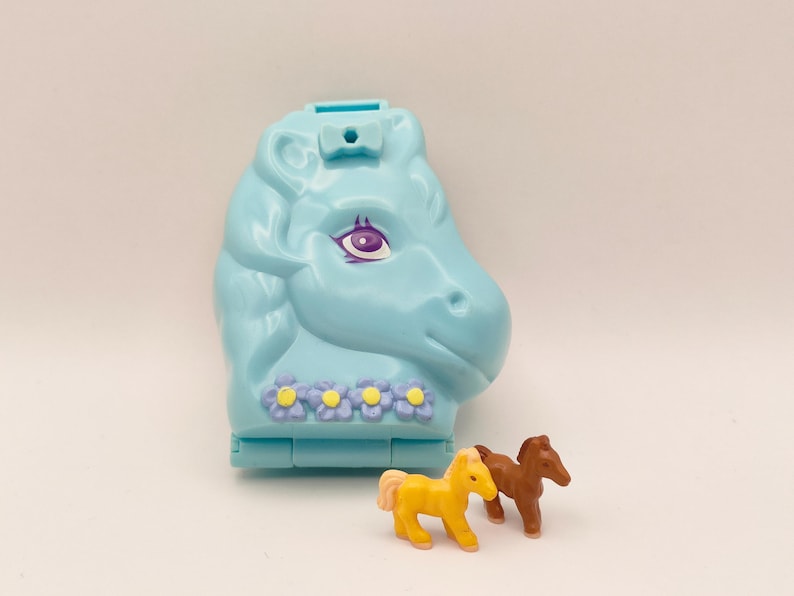 1995 Polly Pocket Pony Sisters and 2 Little Original Ponys. - Etsy