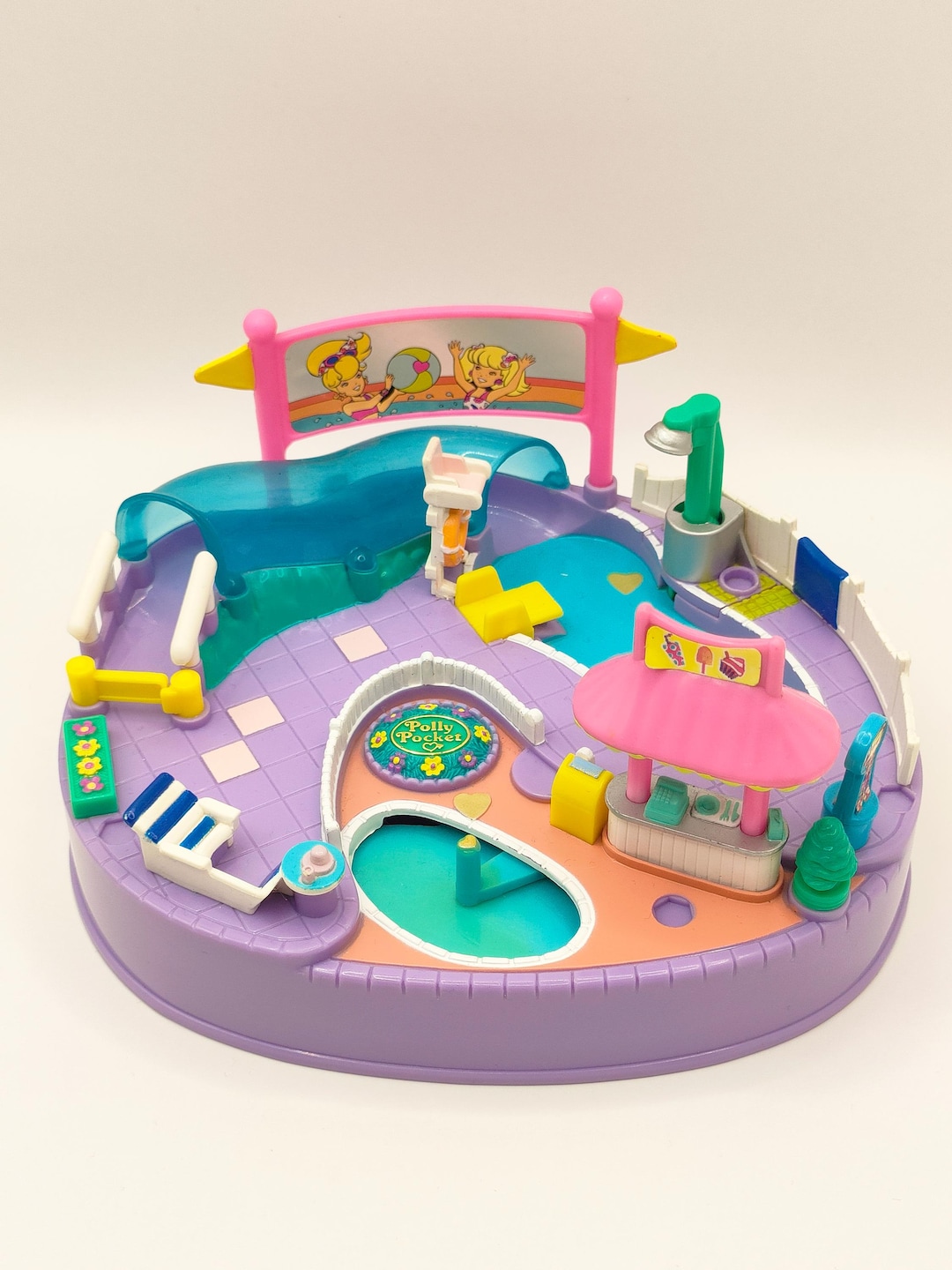 1997 Polly Pocket Pool Party - Etsy