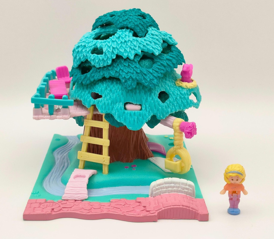 1994 Polly Pocket Tree House - Etsy